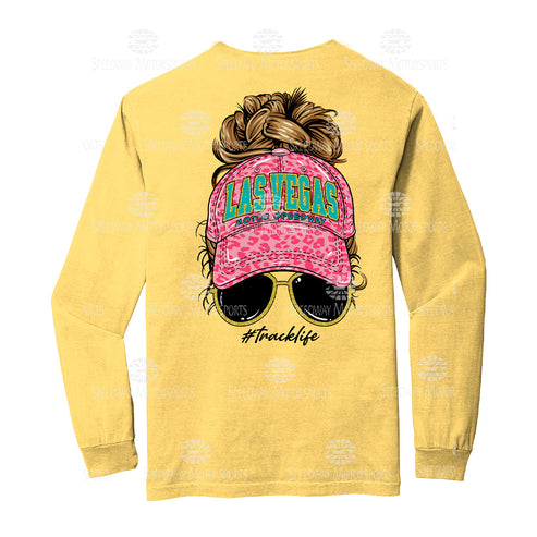 LVMS Ladies Long Sleeve #TrackLife Tee – Speedway Motorsports